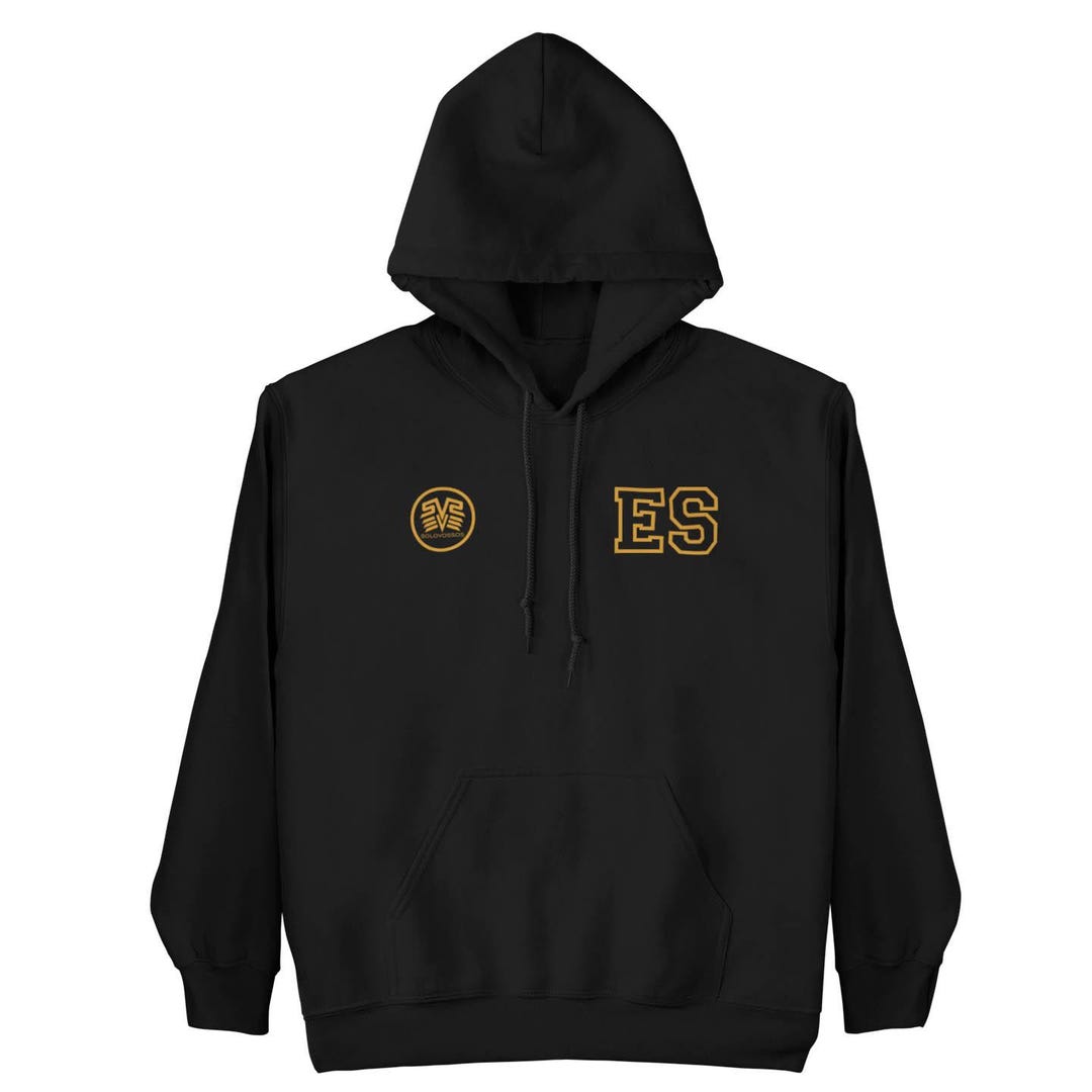 ES El Salvador Svs Tribal Logo Chiltota Gold Color Hoodie - Etsy
