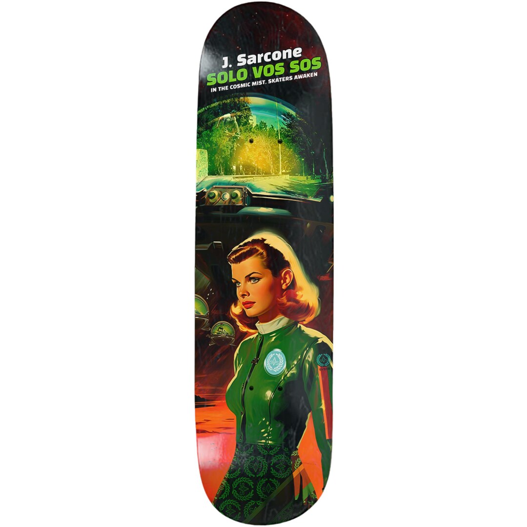 Space Girl J. Sarcone Pro Skateboard Deck - Etsy