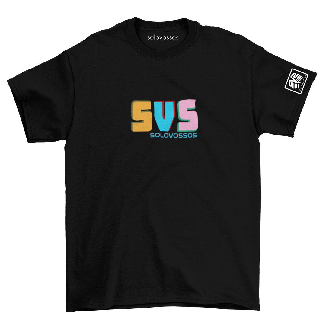 SVS Block Font Multi Color - Etsy