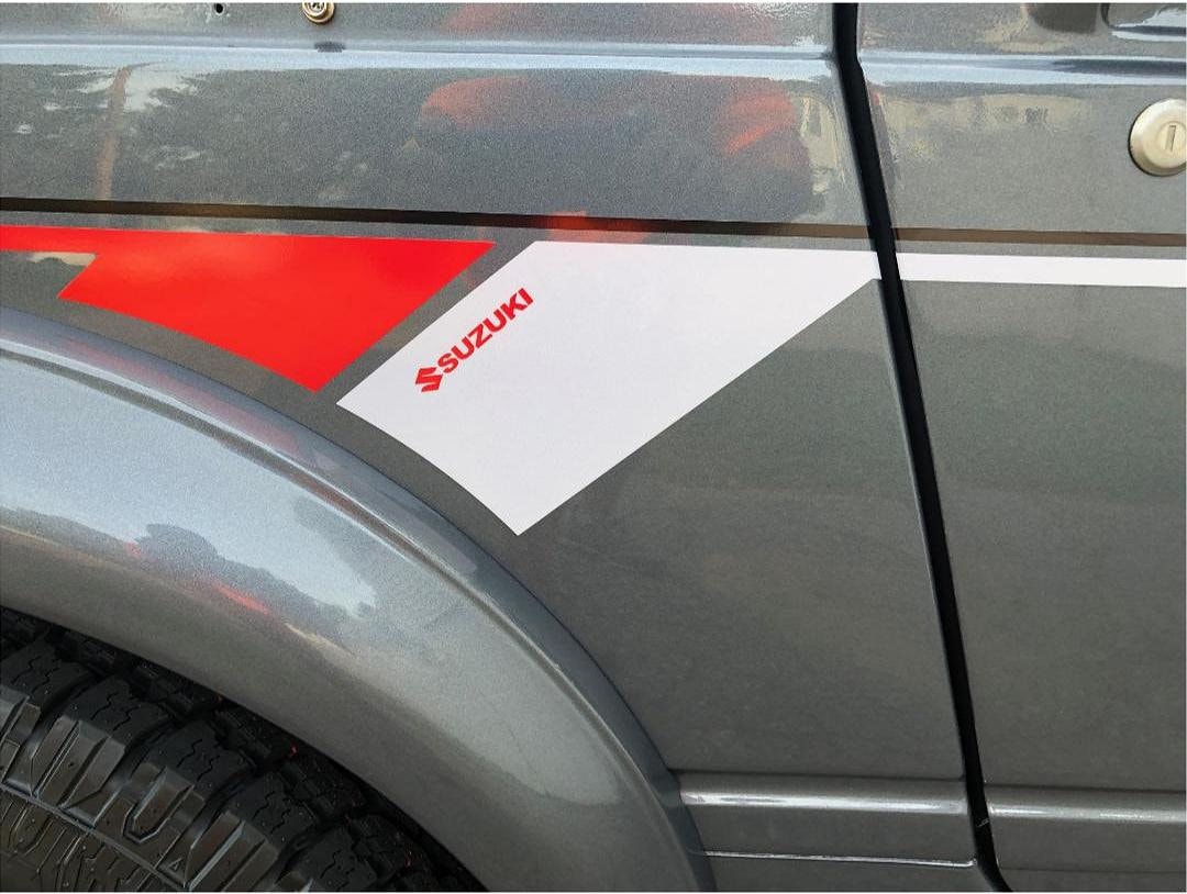 Suzuki Samurai Decals Lines Stickers Calcomanias Graficas Red, Blacl ...