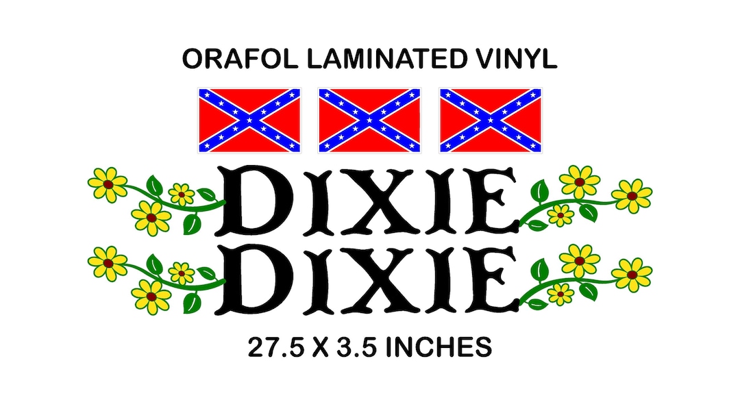 Jeep Dukes OF Hazzard DIXIE HOOD Side Replica Decals Stickers Gloss ...