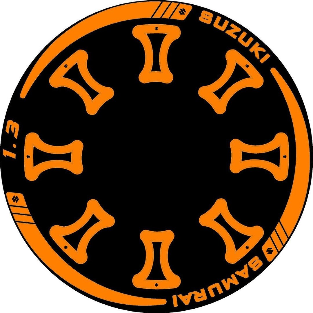 Suzuki Samurai Rims Chinese Color Decals Rings Rings Stickers Laminated ...