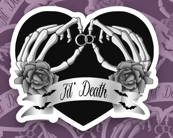 Til Death Sticker | Etsy