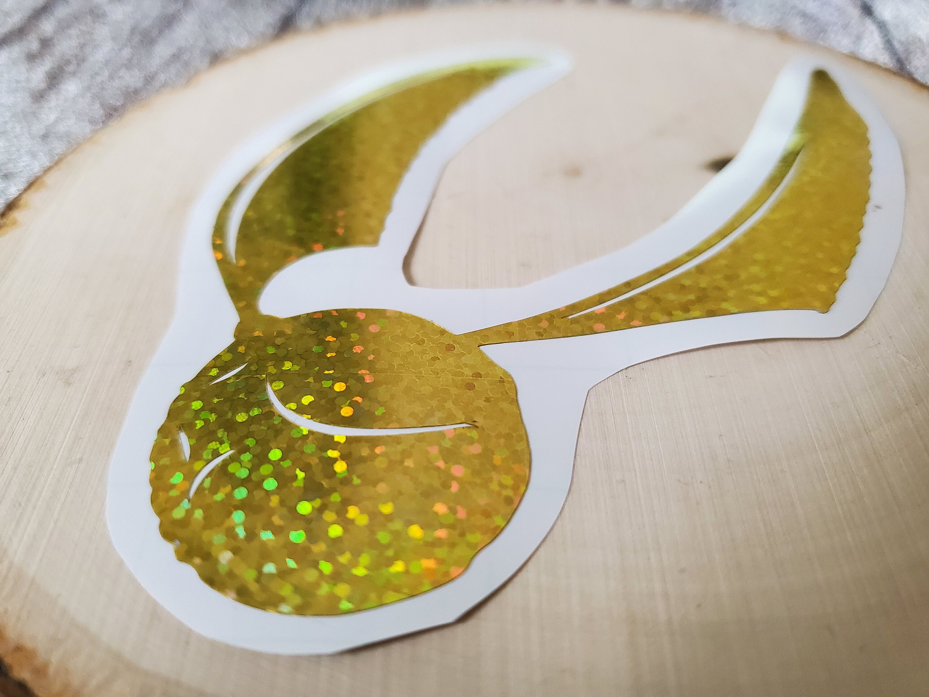 Golden Snitch Bumper Sticker Gift Idea Snitch Decal | Etsy