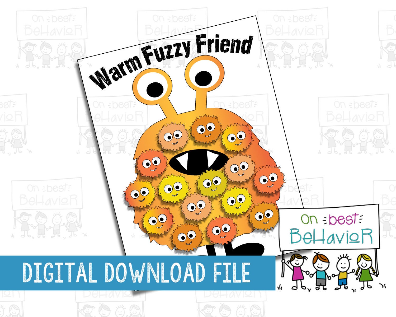 Good Behavior Chart Kids Toddler Token Board Incentive Reward Autism ...