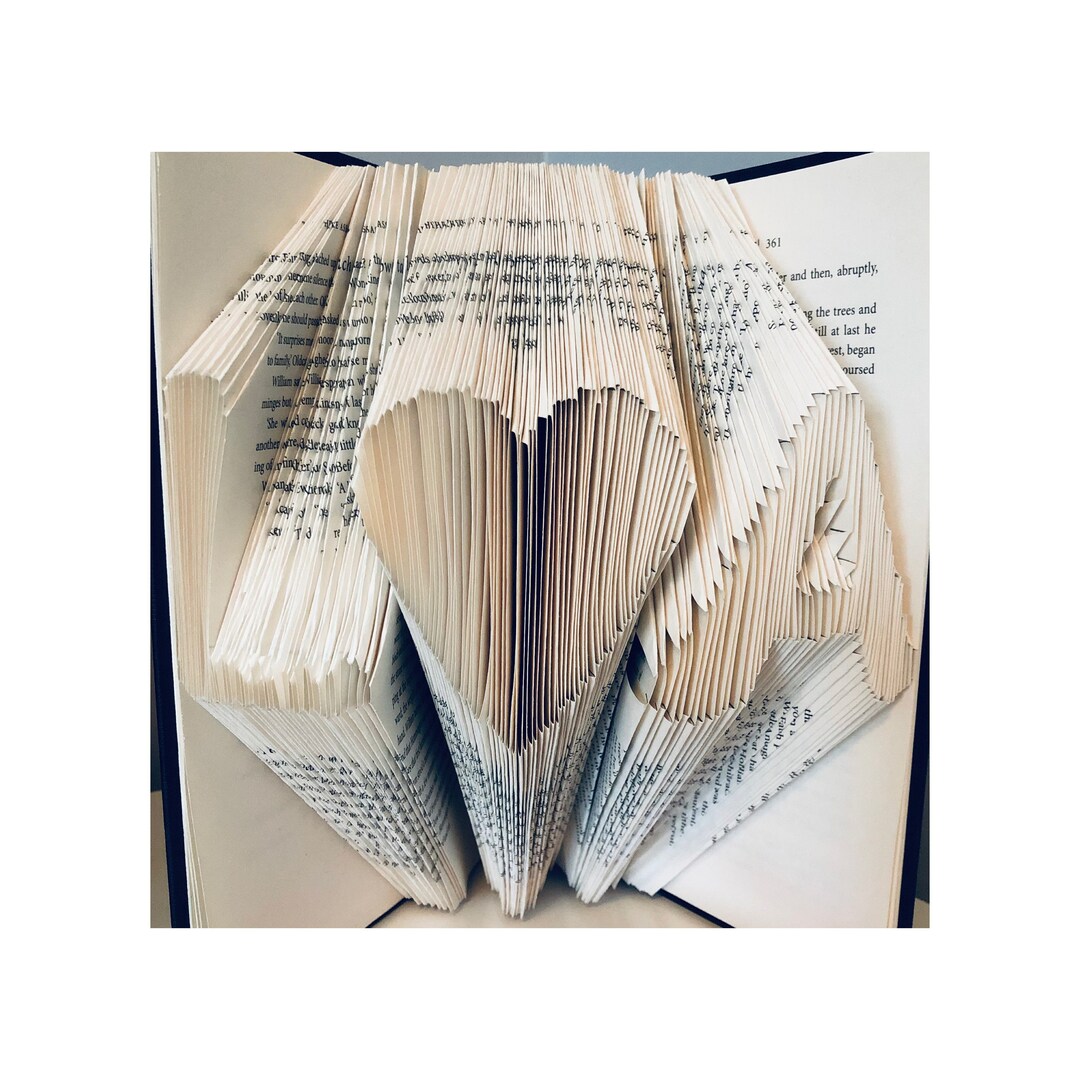 Custom Couple Book Fold - Etsy