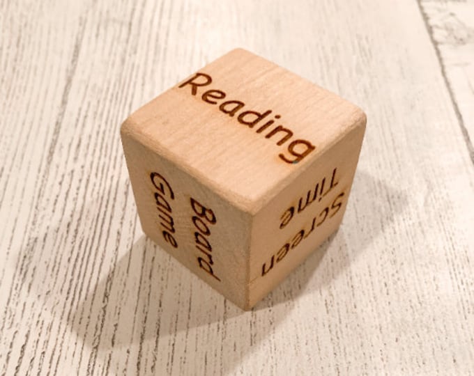 Custom Pair Dice / Text on All Six Sides /numbers, Letters or Logos ...