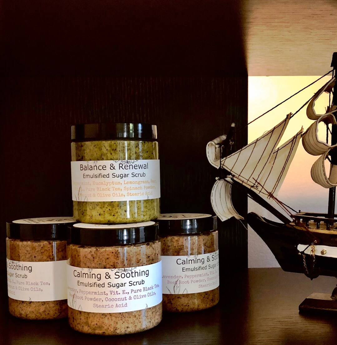 Eihcom’s Emulsified Black Tea Sugar Scrub | Black Owned Sugaring ...