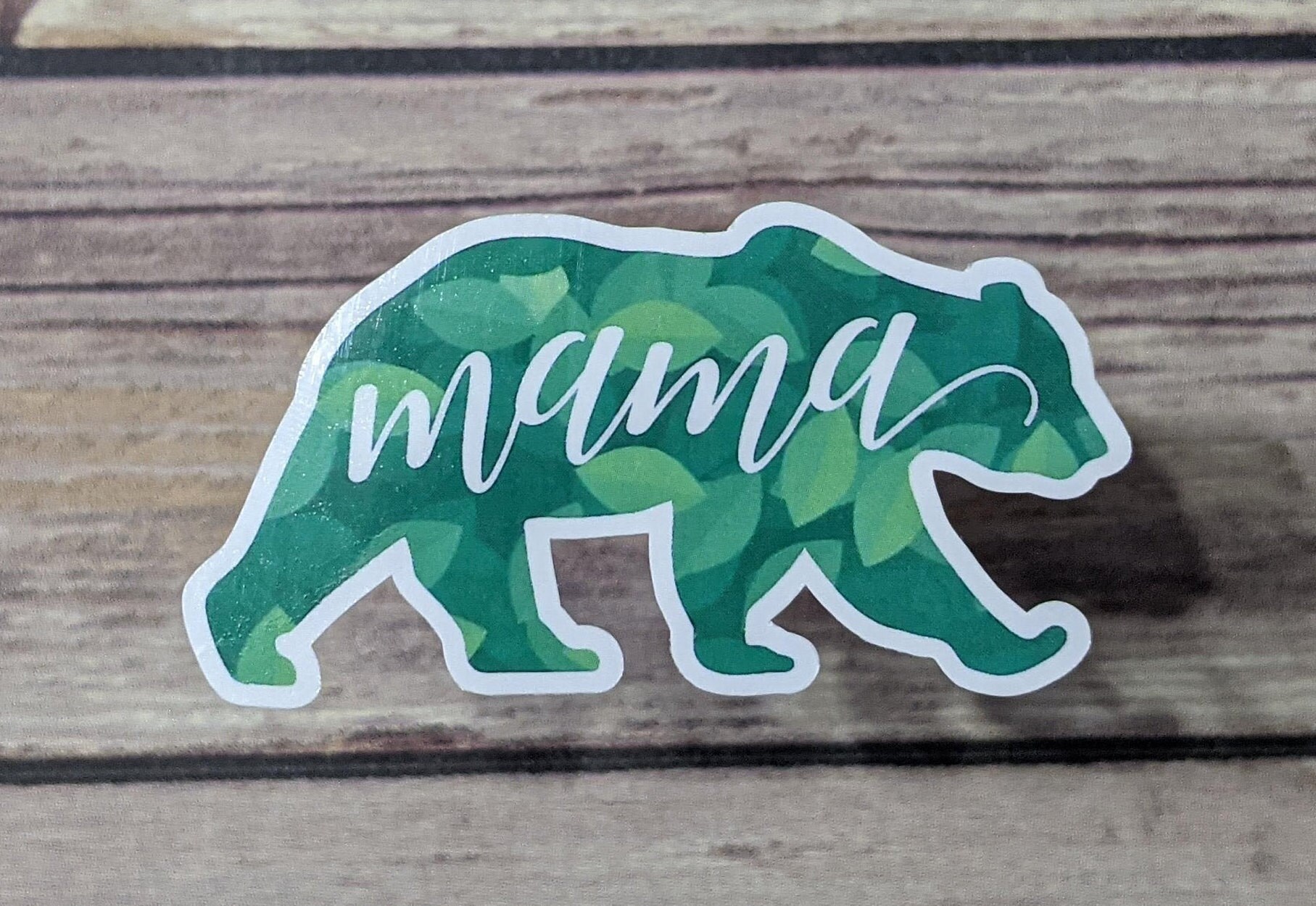 Mama Bear Sticker Colorful Mama Bear Mom Sticker Cute Mom - Etsy UK