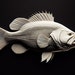 Highly Detailed Largemouth Bass STL File for CNC Wood Router Carving ...