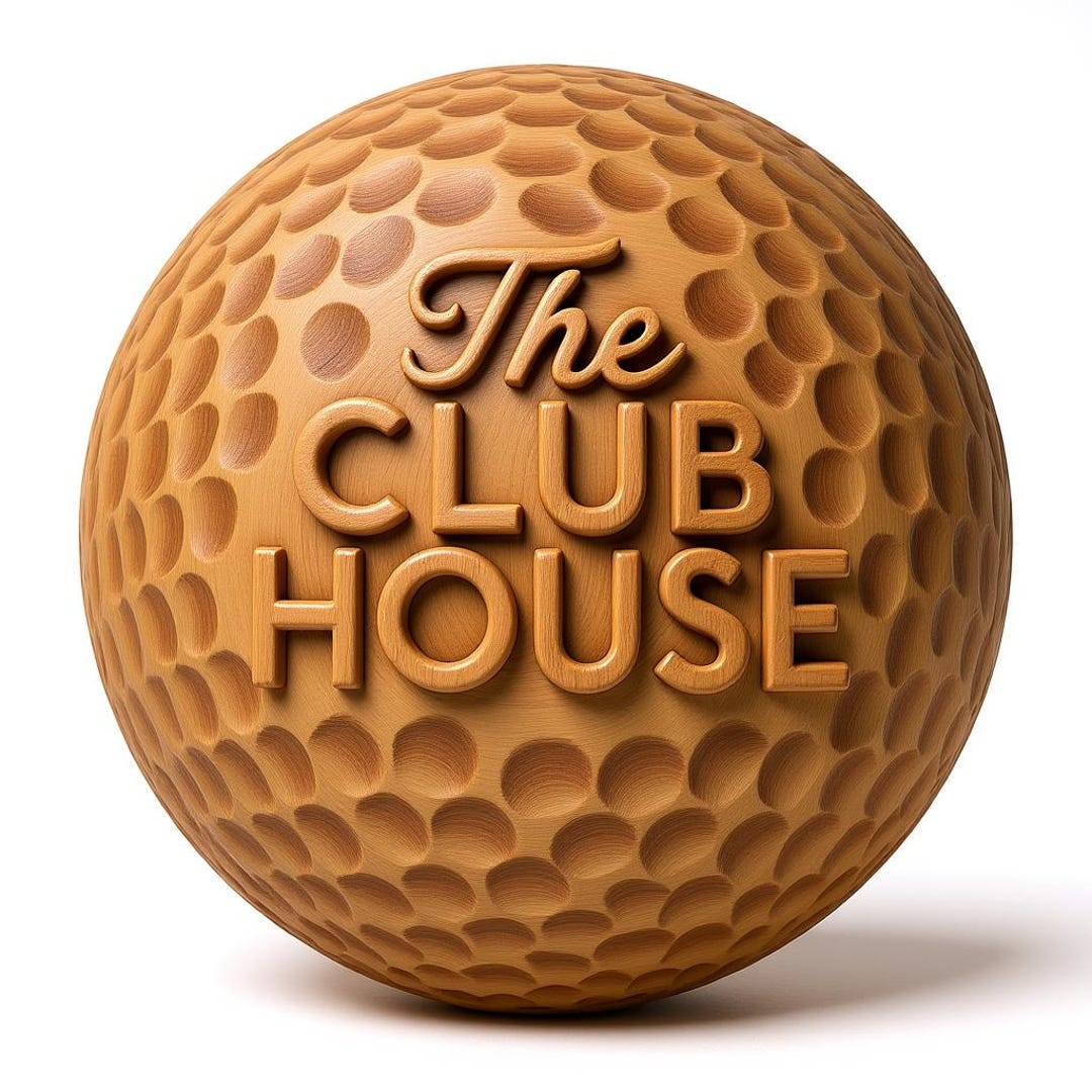 Golf Ball & the Club House 3 STL Files for CNC Router Carving - Wall ...