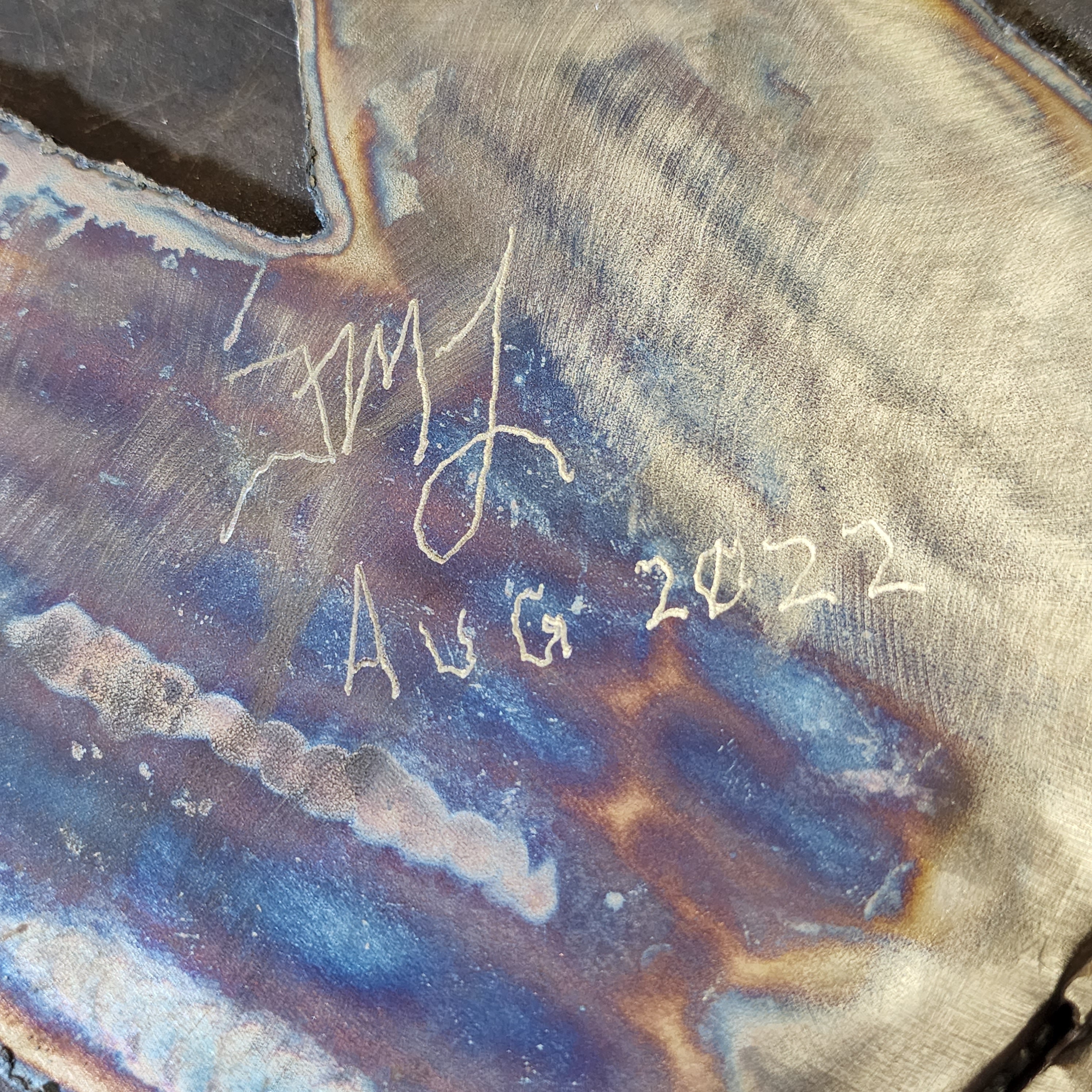 Custom Weld Art Example - Not for Sale - Stainless Steel - Etsy