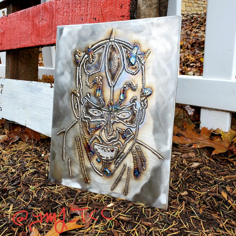 Weld Art|welding Artlstar Wars|metal Art|scrap Art|dark Side Art|darth ...