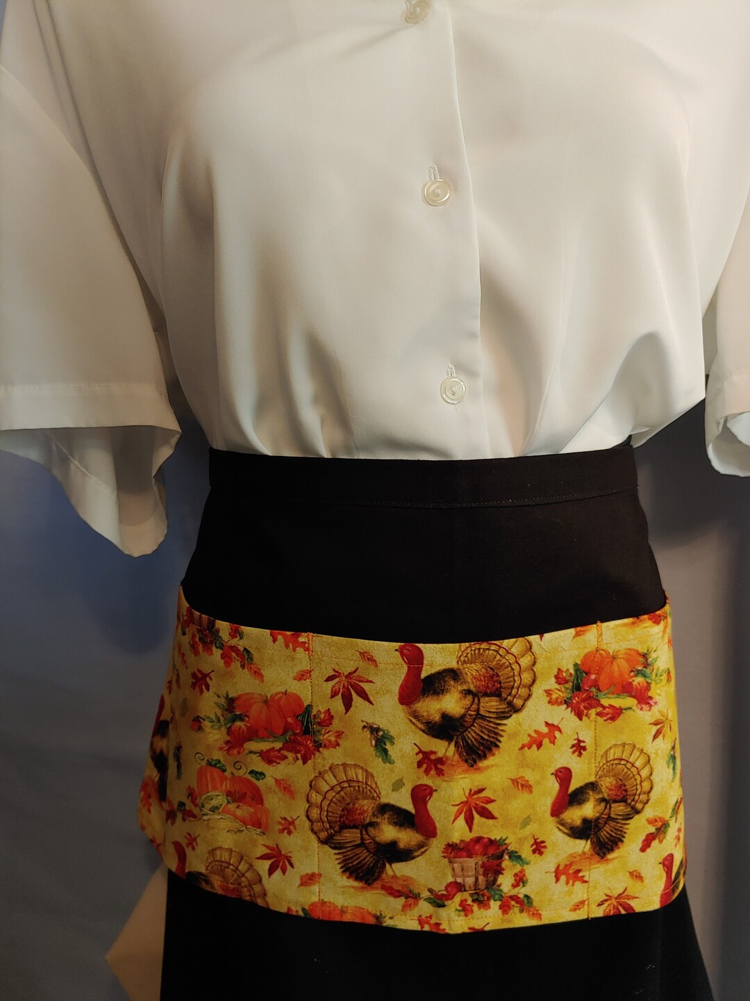 Thanksgiving 3 Pocket Waitress/server Apron - Etsy