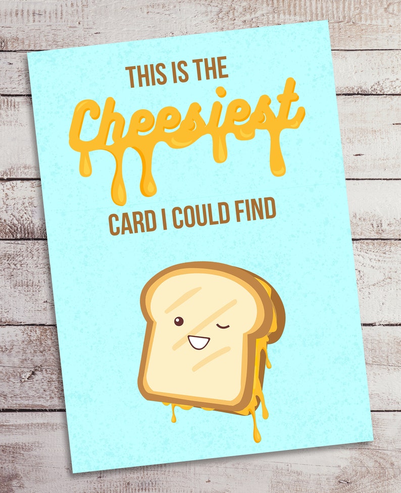 Cheesiest Card | Birthday, Thank You, Greeting, Valentine's Day ...