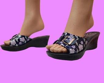 Y2k Wedge Sandals - Etsy