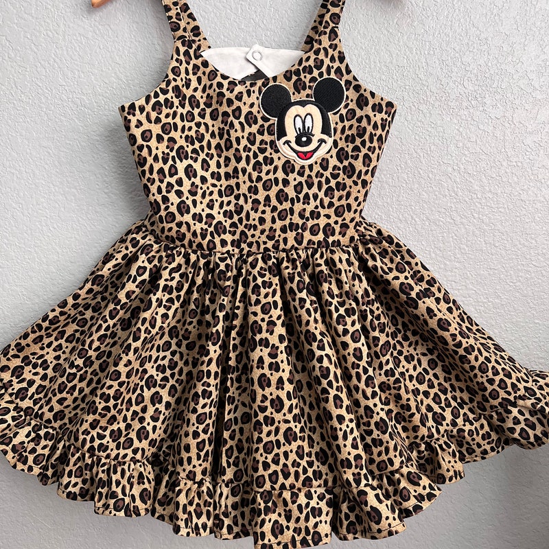 4t Leopard Minnie Mouse T Shirt - Etsy