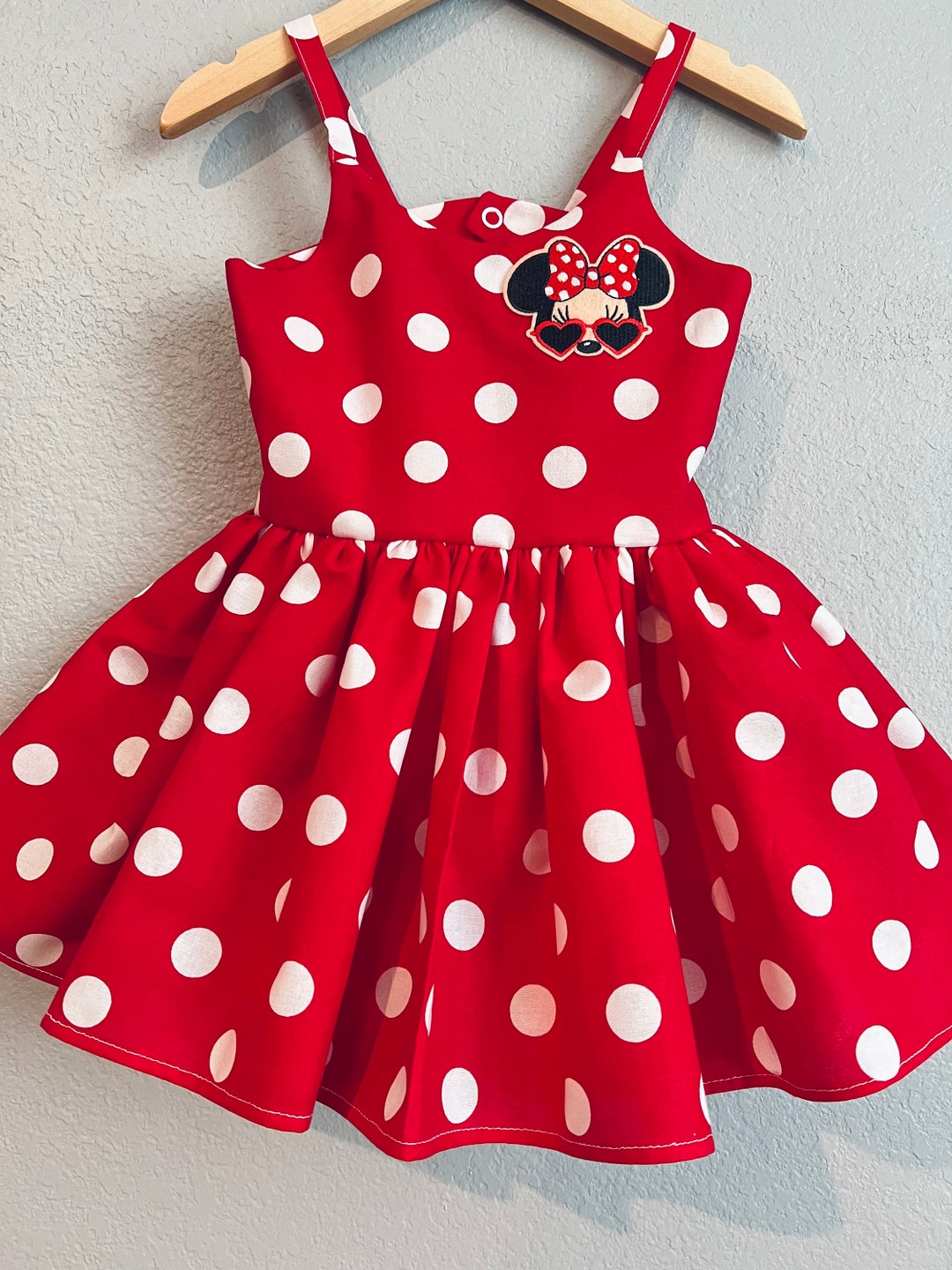 Minnie Mouse Dress Toddler Girl Minnie Mouse Birthday Outfit - Etsy