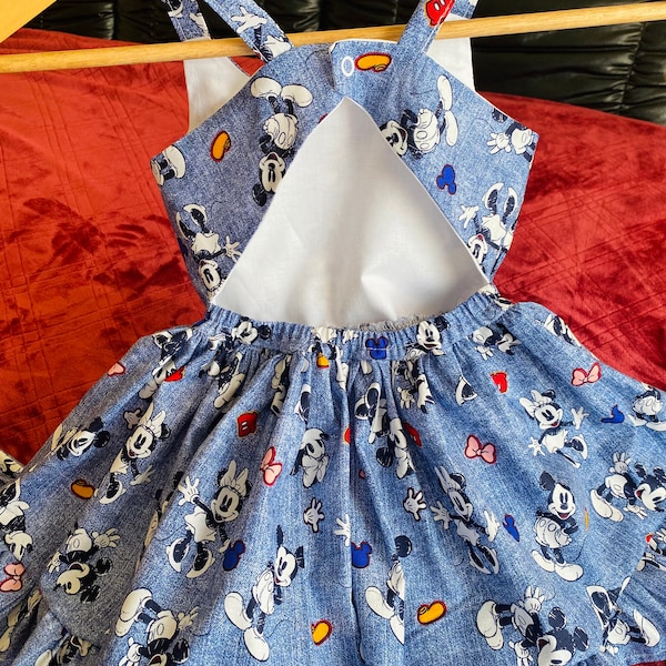 Mickey Mouse Dress - Buy Online - Etsy