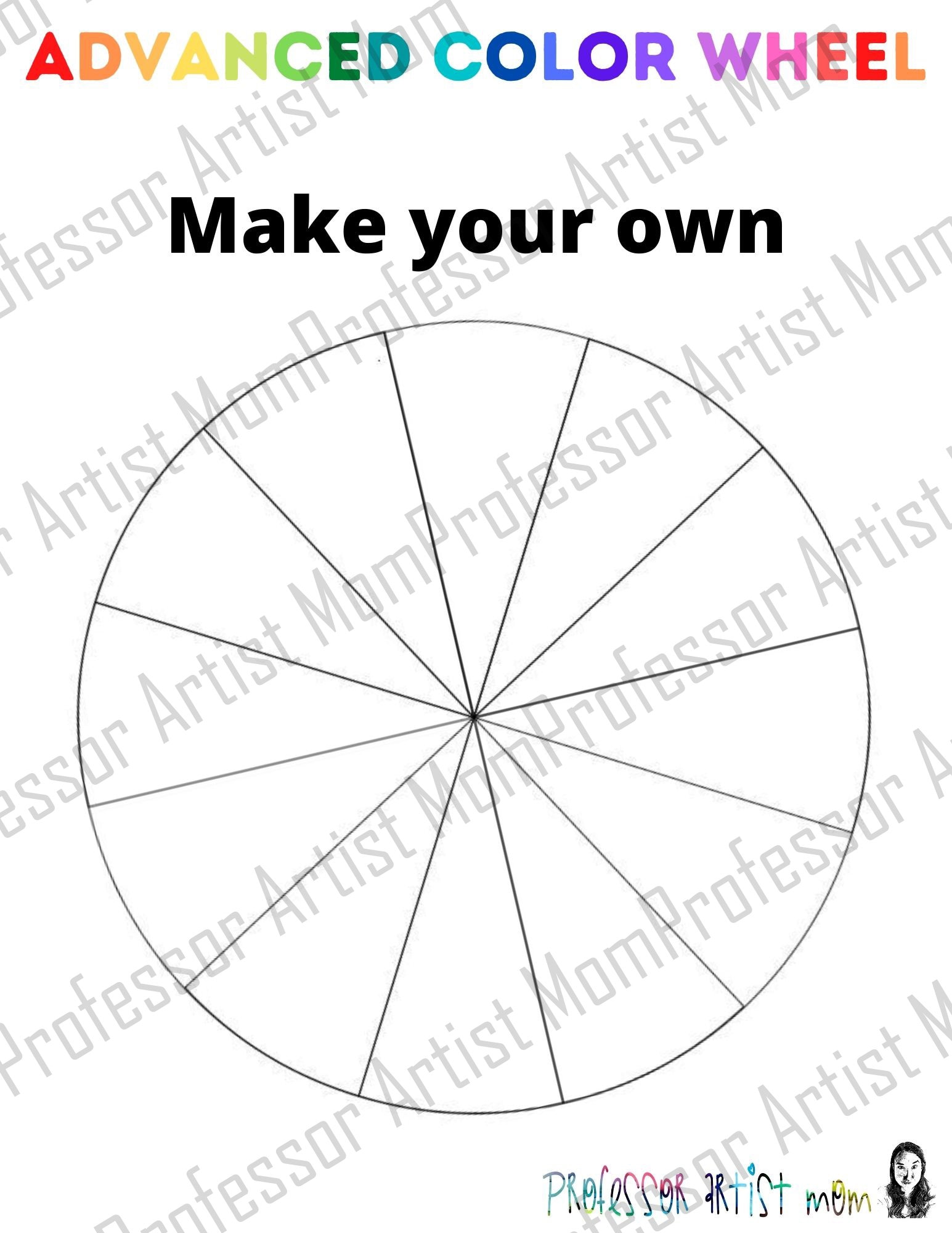 Color Wheel Basics Printables Pack 2 - Etsy