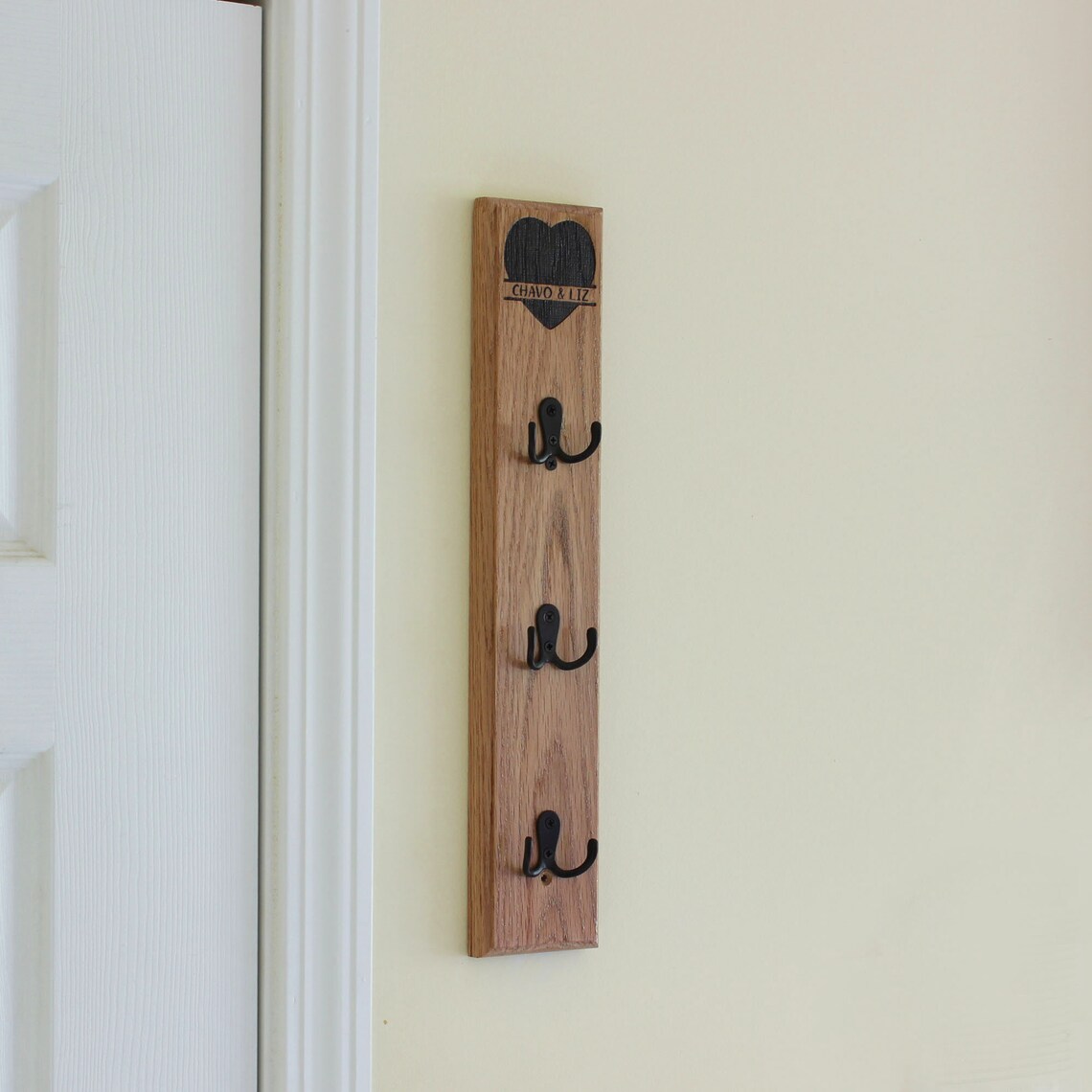 Key Holder for Wall Key Rack Wooden Key Holder Vertical - Etsy