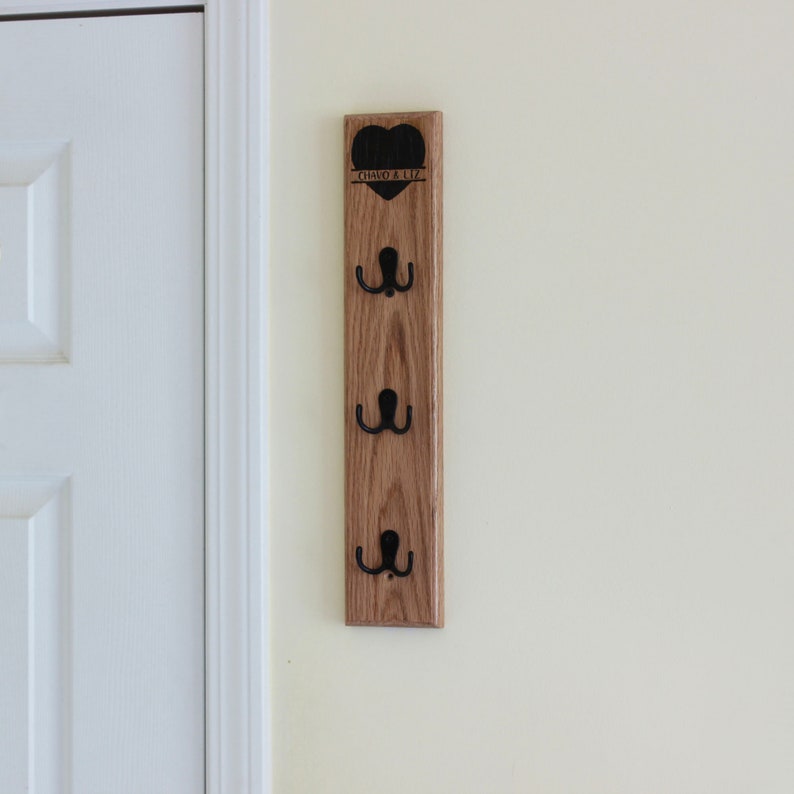 Key Holder for Wall Key Rack Wooden Key Holder Vertical - Etsy