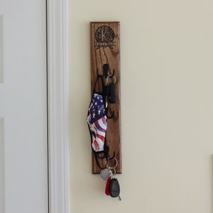 Key Holder for Wall Key Rack Wooden Key Holder Vertical - Etsy