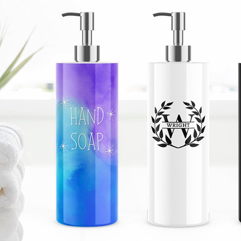 Personalized Soap Dispenser - Etsy
