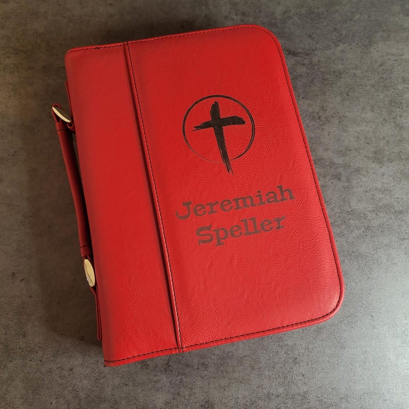Custom Bible Cover - Etsy