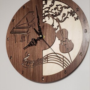 Music Lover Clock - Etsy
