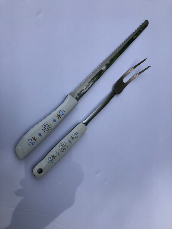 Vintage Kitchen Utensils Dutch Tulip Carving Knife and Meat - Etsy