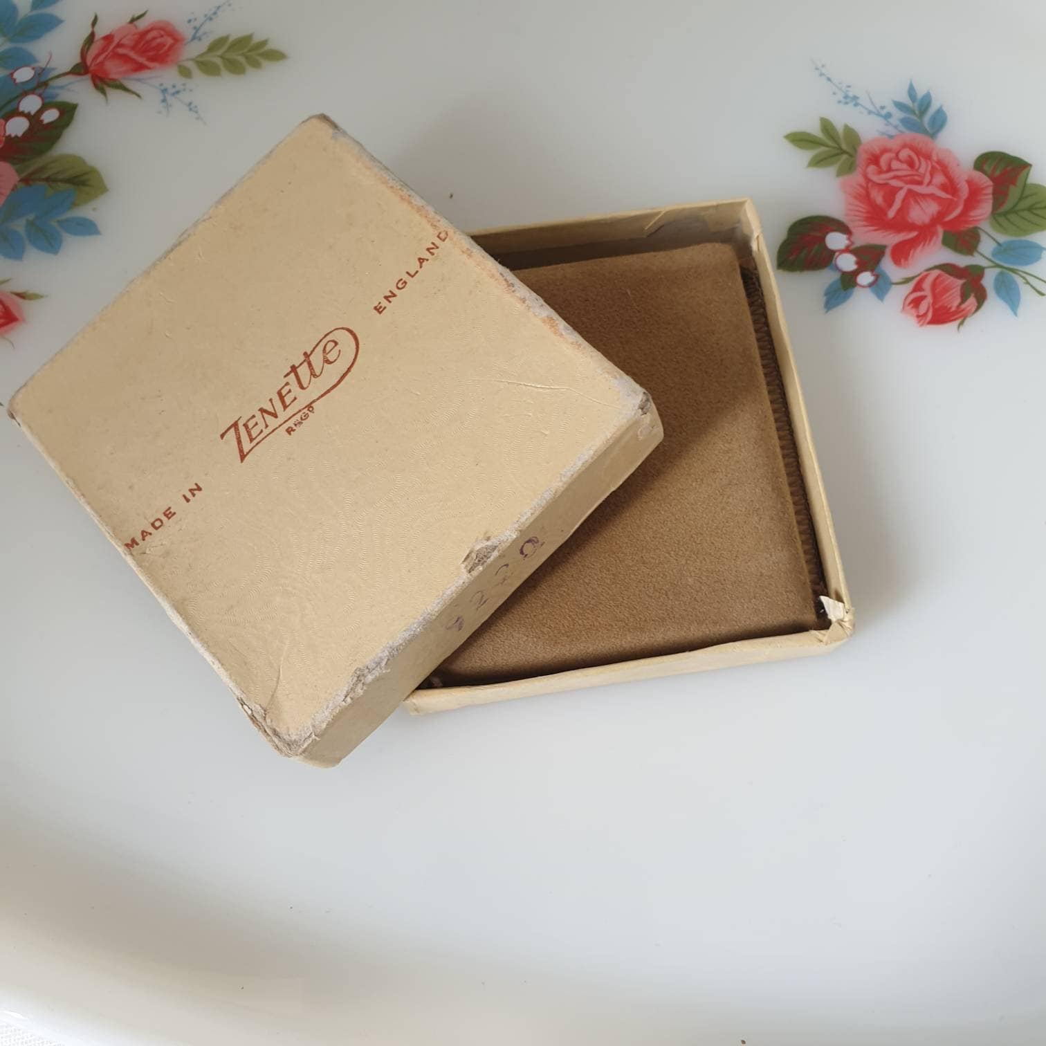 Art Deco Square Compact Case Zenette Compact Powder Case - Etsy UK