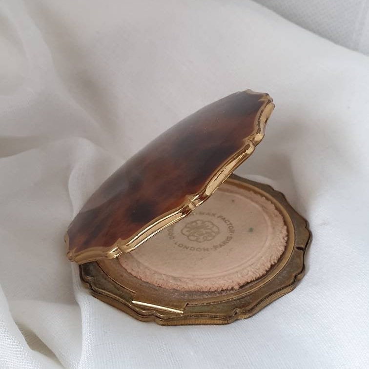 Vintage Faux Tortoiseshell Stratton Compact 1950s Stratton - Etsy UK