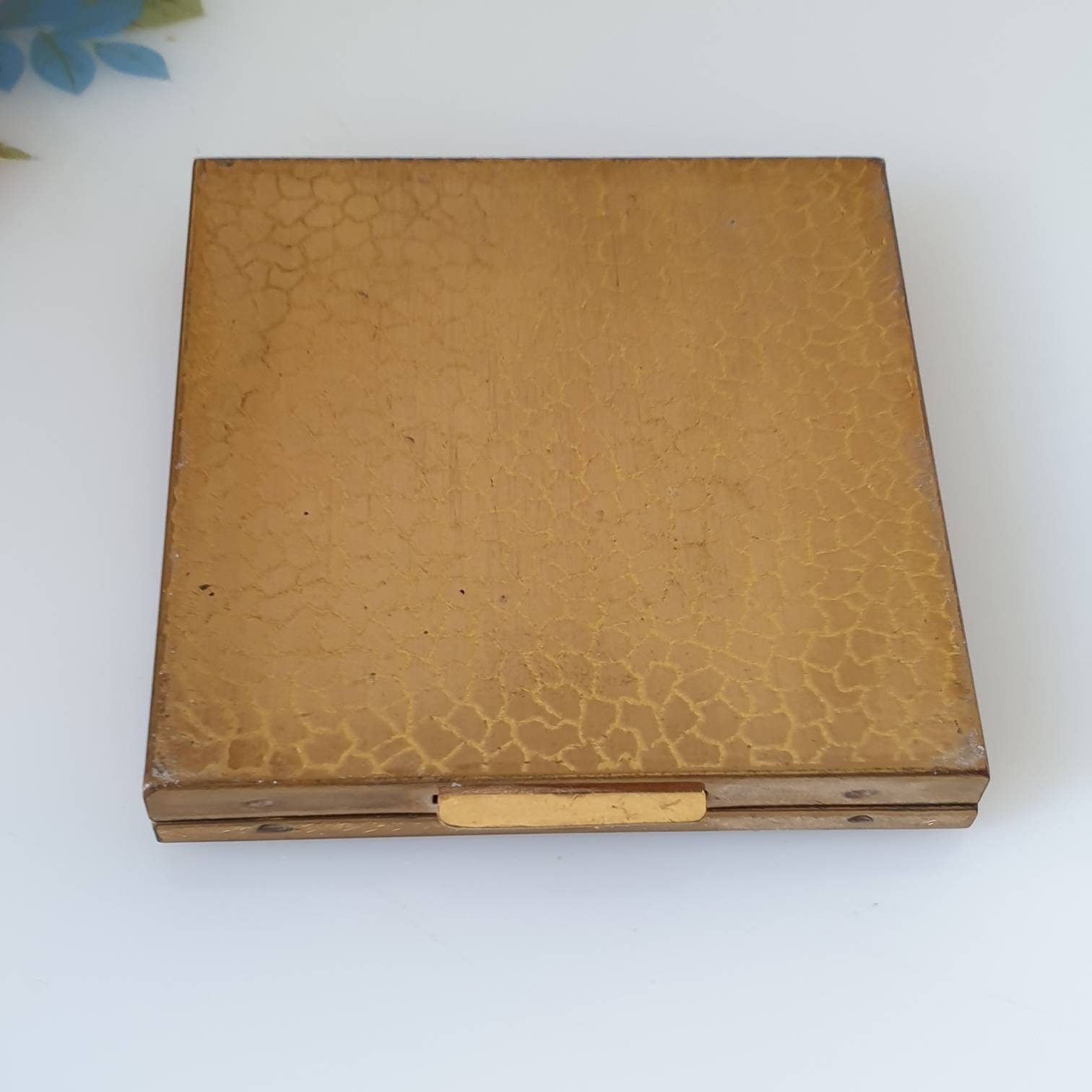 Art Deco Square Compact Case Zenette Compact Powder Case - Etsy UK