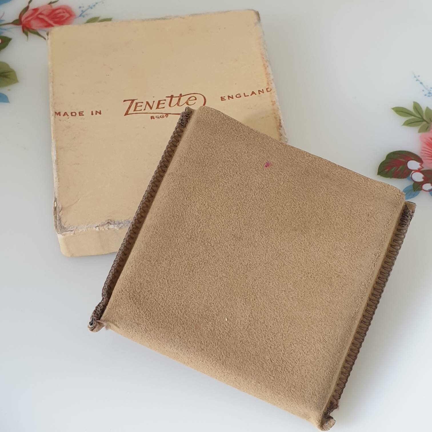 Art Deco Square Compact Case Zenette Compact Powder Case - Etsy UK