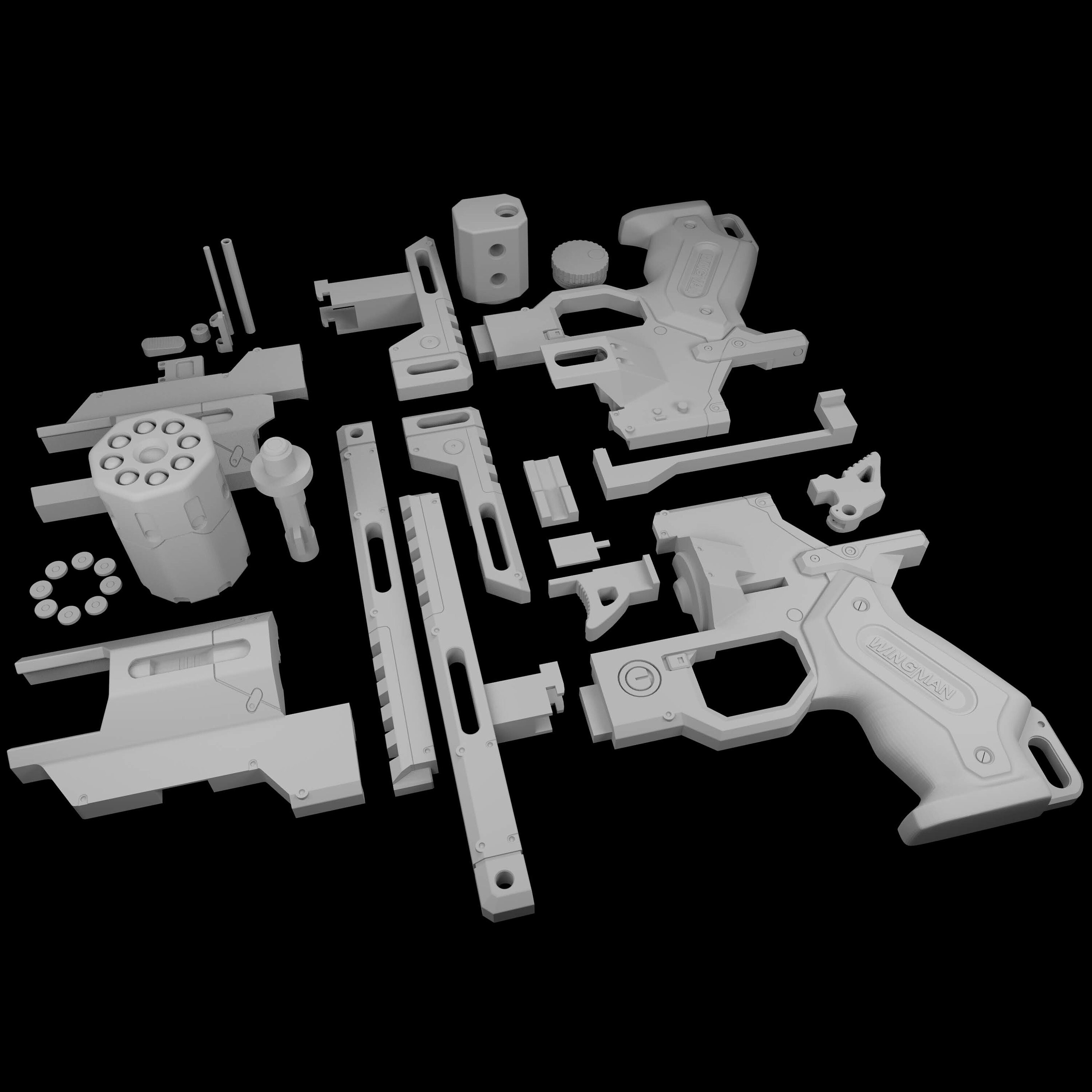 Titanfall 2 B3 Wingman 3D Print Files - Etsy Canada