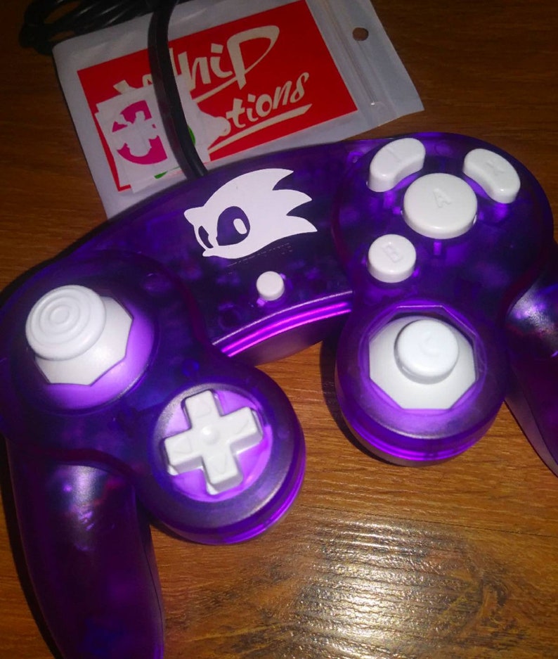 Gamecube Controller Sonic Team Also Compatible With Wii Wii U | Etsy