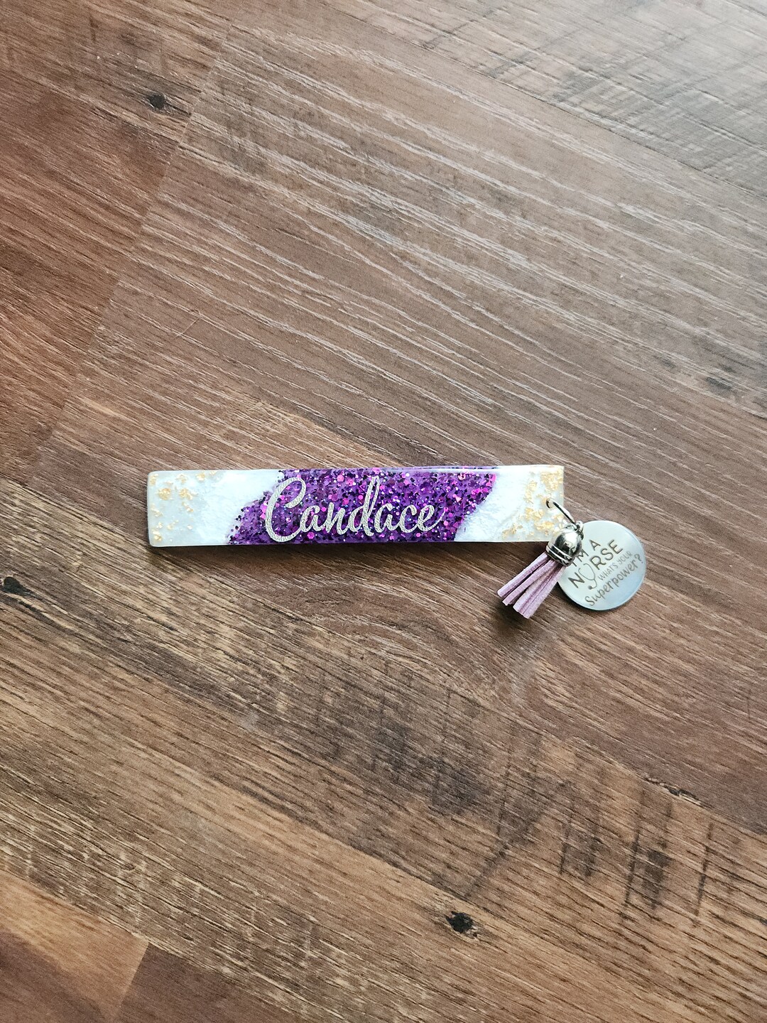 Glitter and Foil Resin Pen and Book Marker/keychain Sets - Etsy