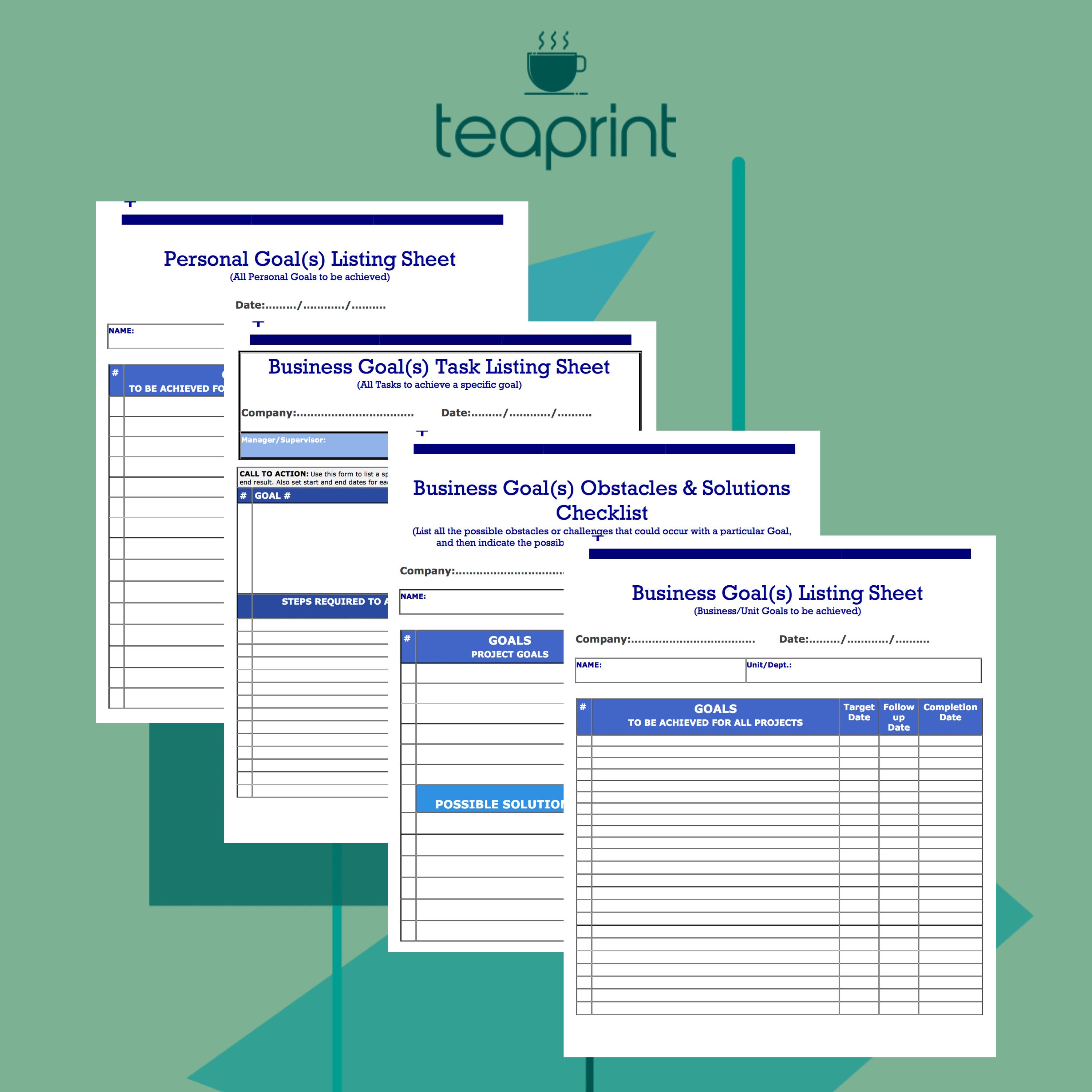 COACHING BUNDLE Pack Print3 Printable Planners PDF 3 in 1 - Etsy