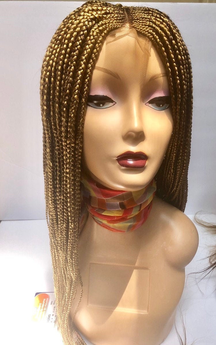 Handmade Gold Box Braid With Lace Closure - Etsy