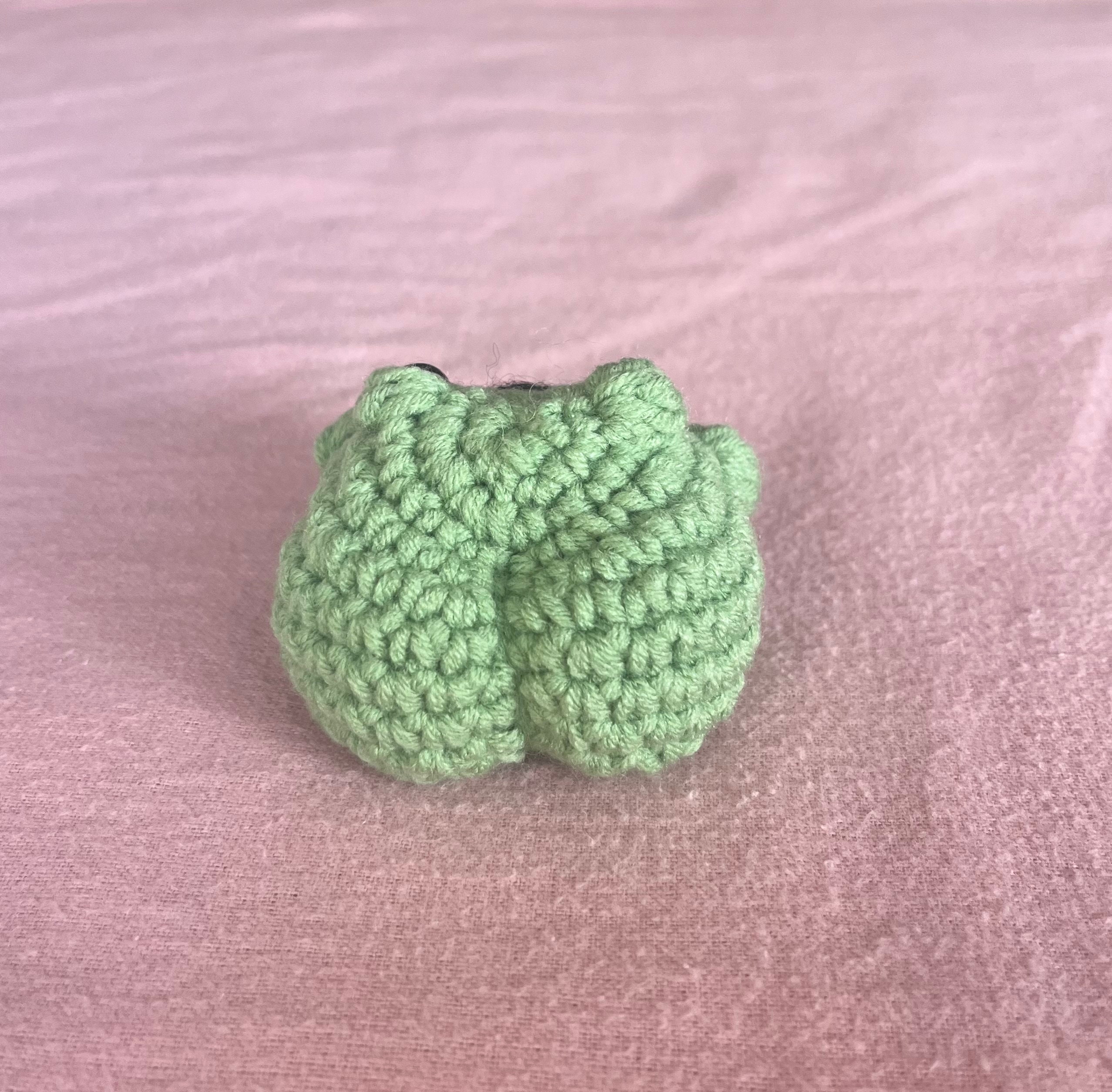 Frog Crochet Toad Crochet Thick Toad Crochet Handmade Froggy Plushie ...