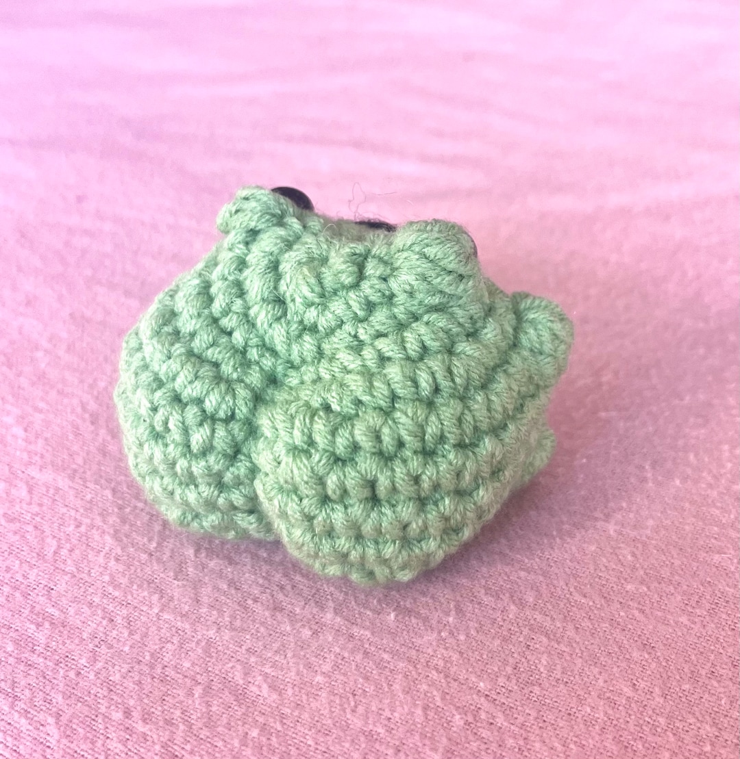 Frog Crochet Toad Crochet Thick Toad Crochet Handmade Froggy Plushie ...