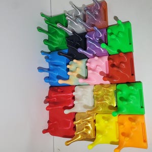 Slime Shelves, Goo Dripping Melting Wall Decor, Anime/ Gamer Figure ...