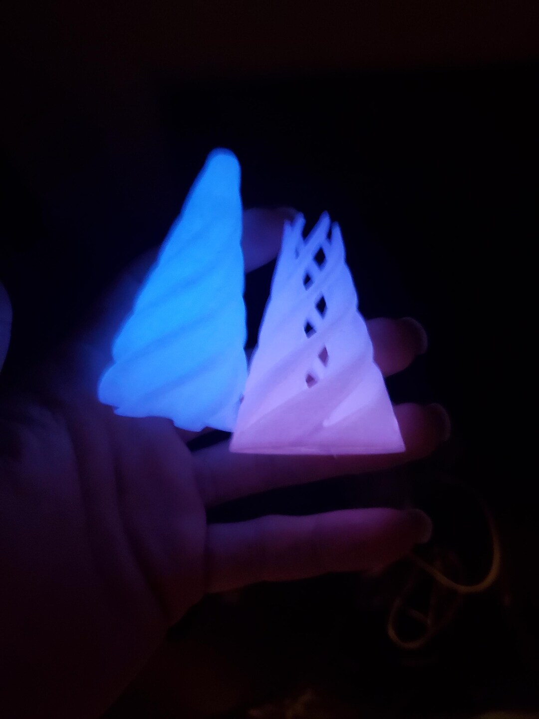 Glow in the Dark Pass Through Fidget Spiral - Etsy