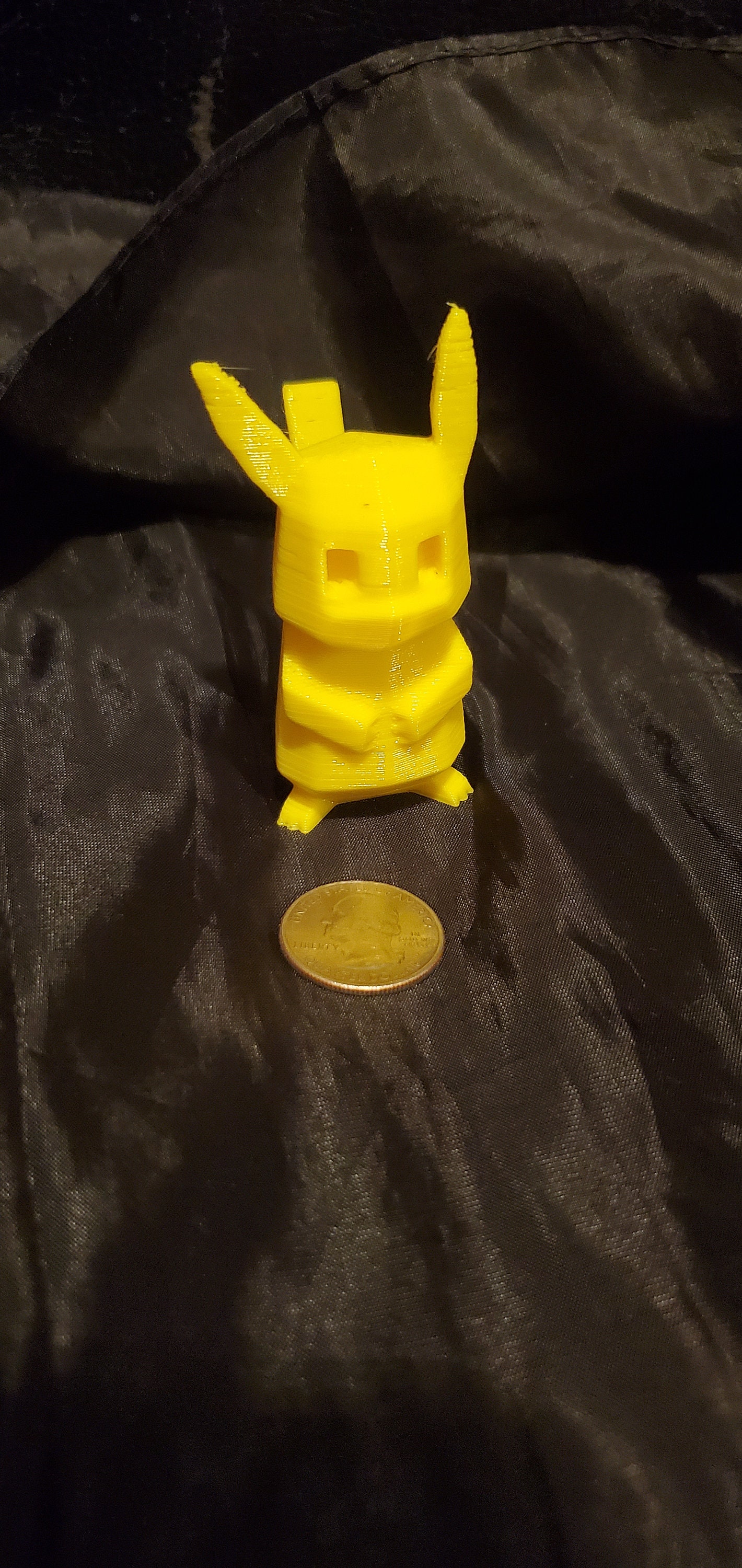 3D Printed Low Poly Pikachu - Etsy
