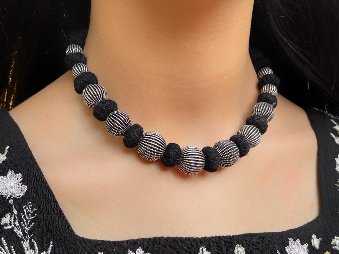 925 Sterling Silver Necklace, Adjustable Silver Necklace, Antique ...