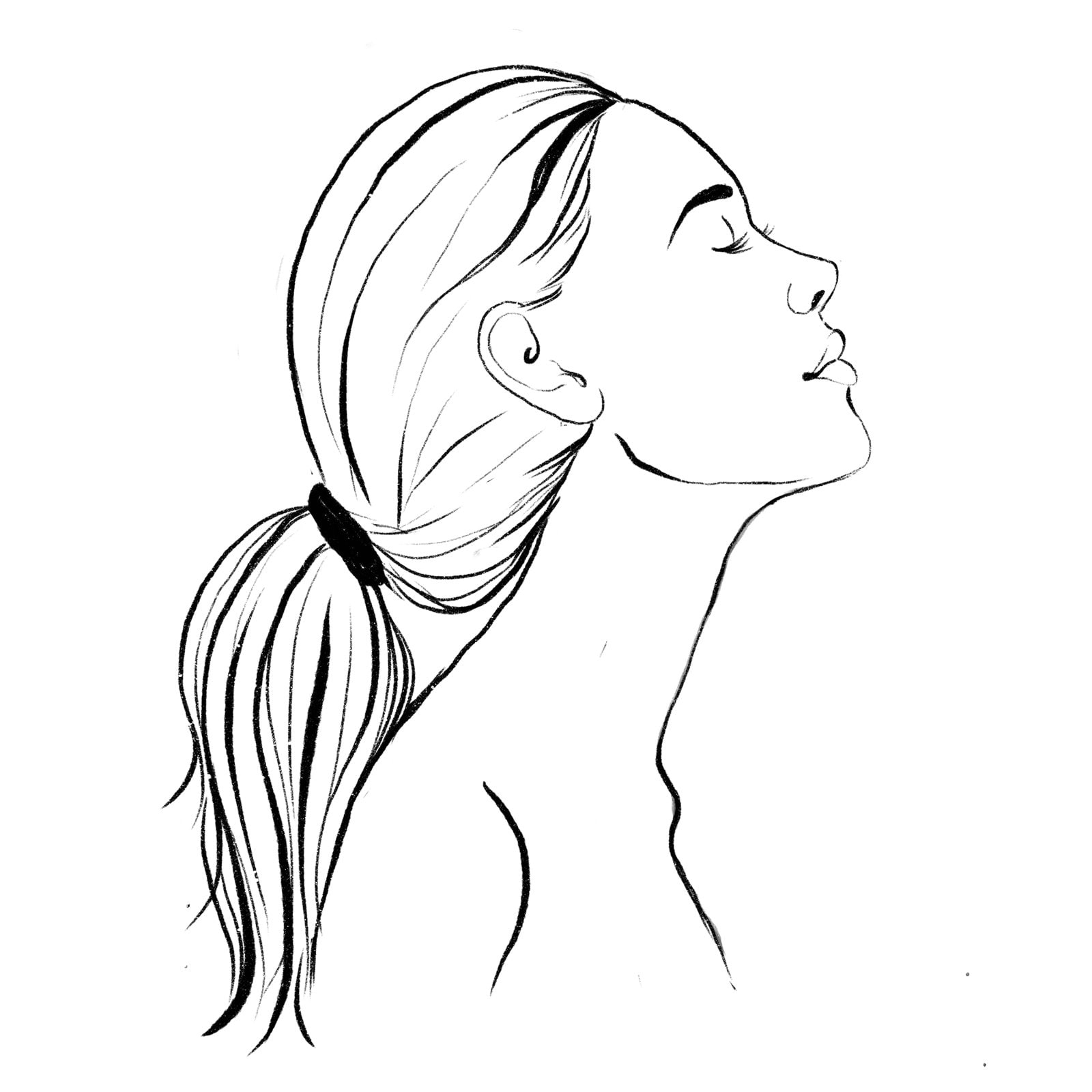 Custom Minimal Art Portrait Line Art Portrait Illustration | Etsy