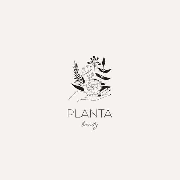 Botanical Logo - Etsy