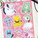 Legendary Pokemon Sticker Sheet 1 - Etsy