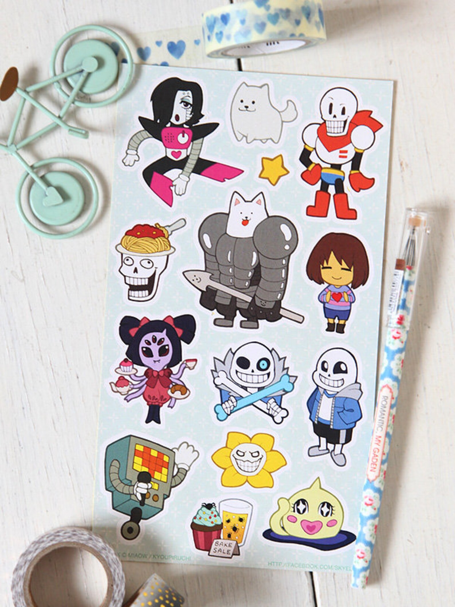 Undertale Stickers Set | Etsy